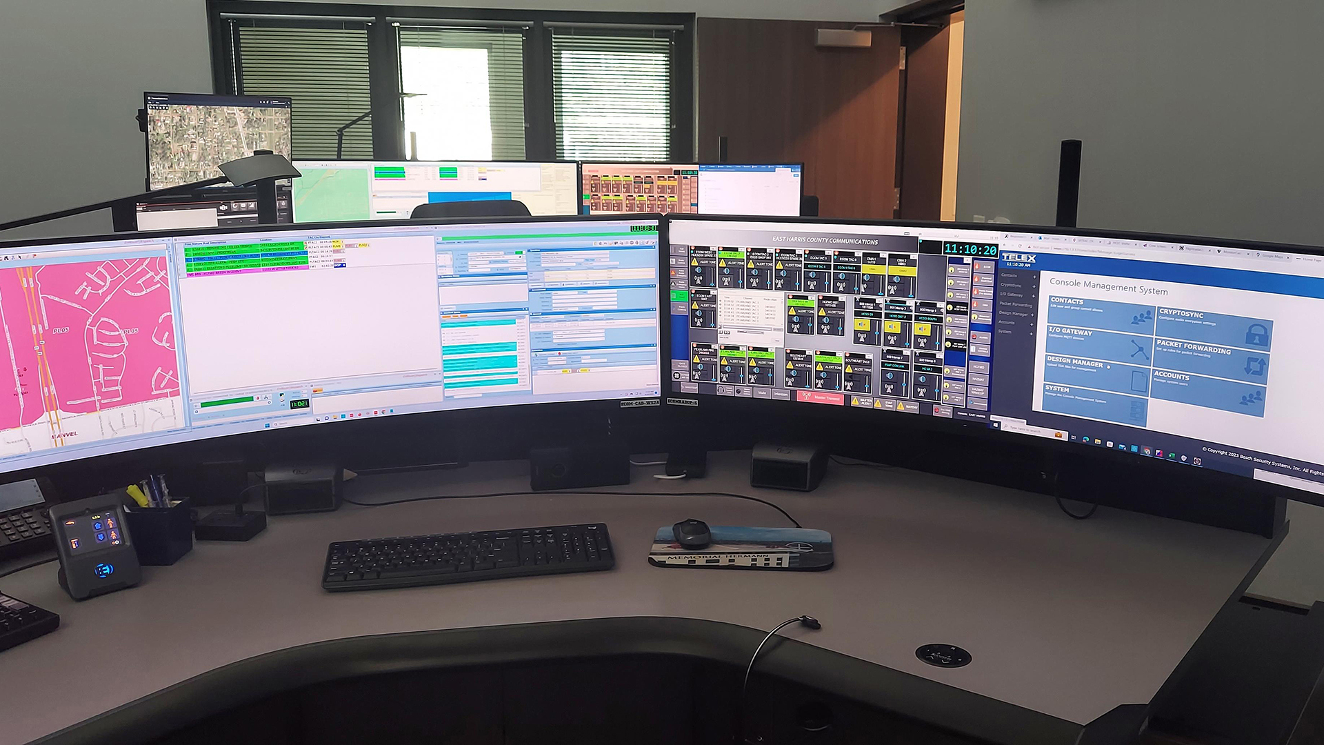 East Harris County Emergency Communication Center Relies On Telex